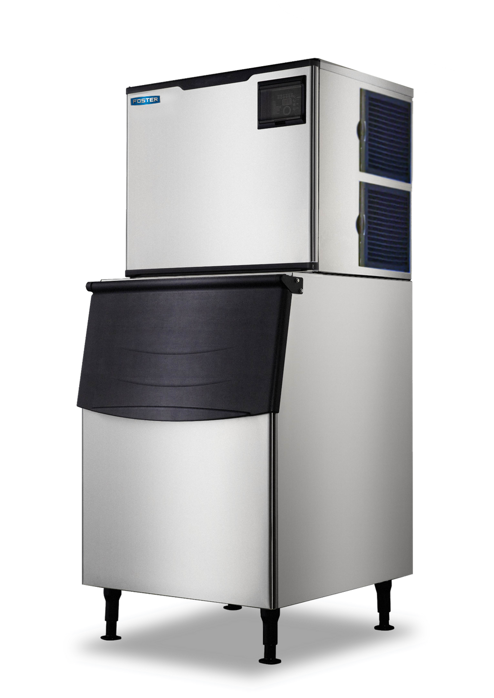 Foster Ice Machine Air-Cooled 500 Lbs. With 375 Lbs. Bin, Model FAC-50 ...